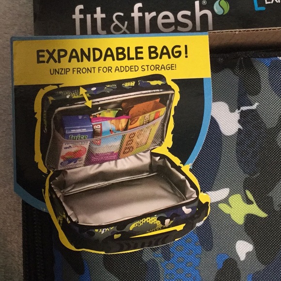 Fit & Fresh | Accessories | Fit Fresh Expandable Bento Lunch Bag | Poshmark